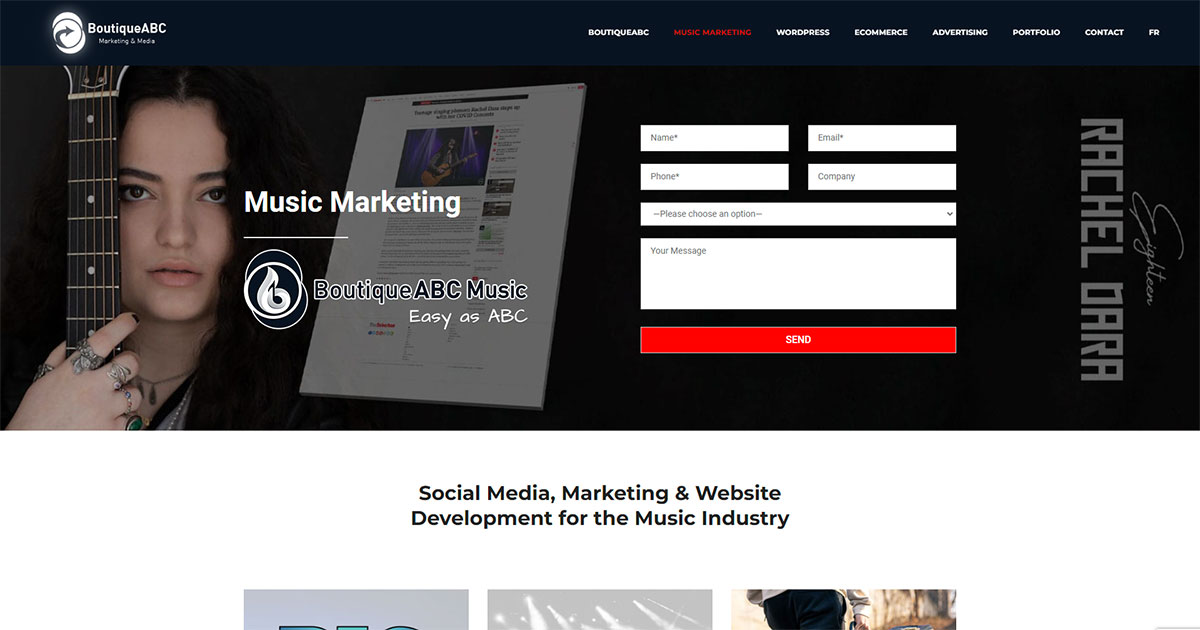 Music Marketing – BoutiqueABC.com